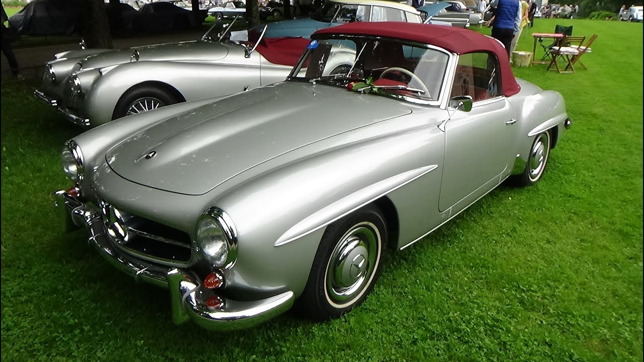 1963 Mercedes-Benz 190 SL - Oldtimer-Meeting Baden-Baden 2021 ...