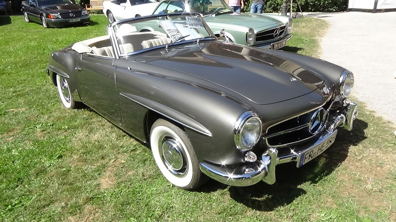 1957 Mercedes-Benz 220 SL Prototyp - Exterior and Interior - Oldtimer ...