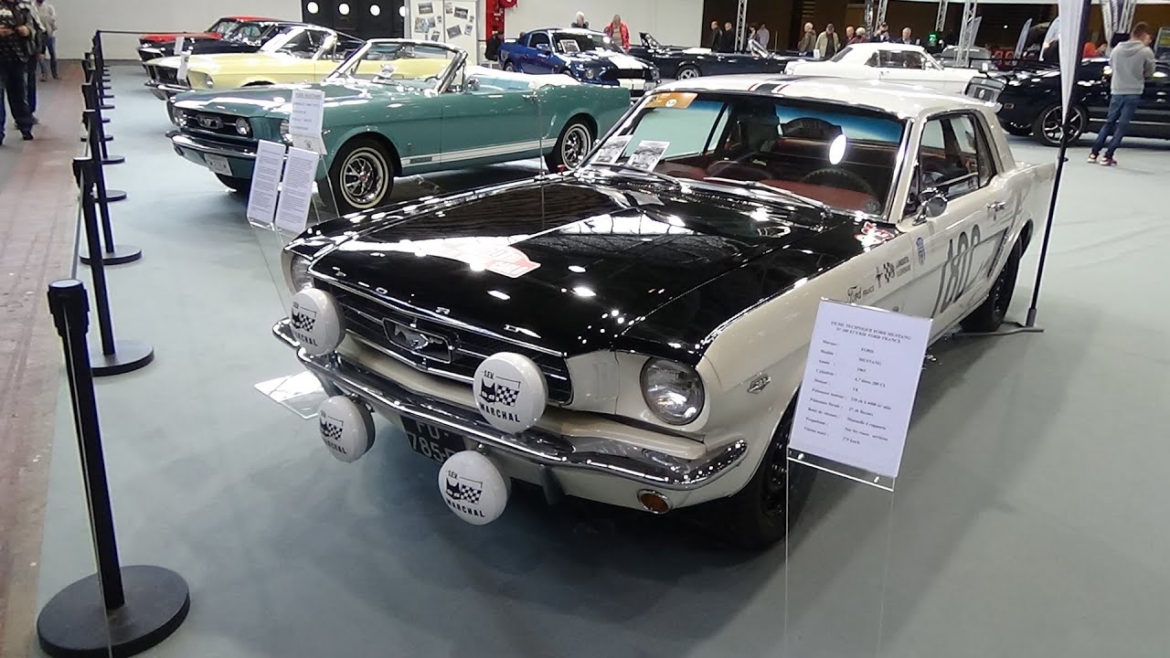 1965 Ford Mustang 4.7 V8 210 - Salon Automobile Lyon 2022 - Automobile ...