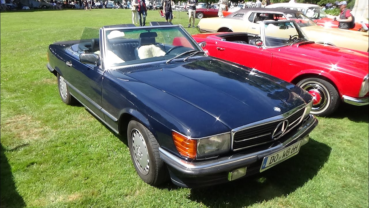 1986 Mercedes-Benz 500 SL - Exterior and Interior - Oldtimer-Meeting ...